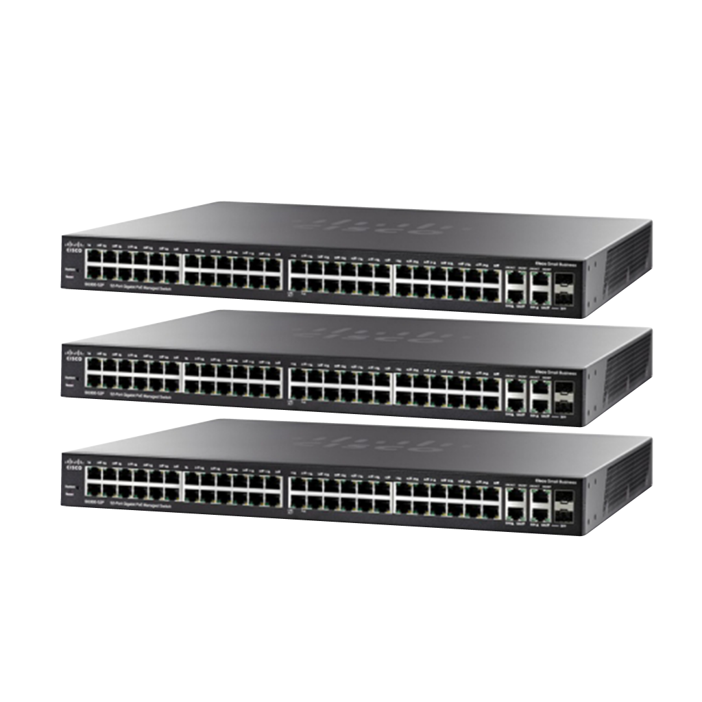 Cisco Sg350 52mp 52 Port Gigabit Max Poe Managed Switch